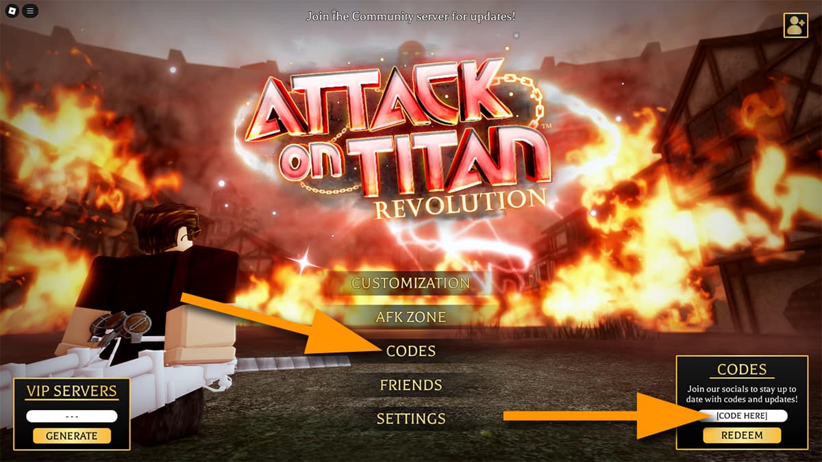 Attack on Titan Revolution AOTR Roblox Codes (January 2026) – Working and Updated List - FRVR