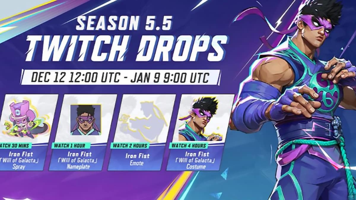 How to Get Marvel Rivals Season 5.5 Twitch Drops and Full Rewards List ...