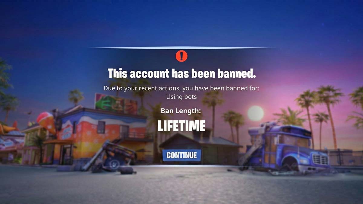 Massive Fortnite ban wave wipes thousands of accounts - FRVR