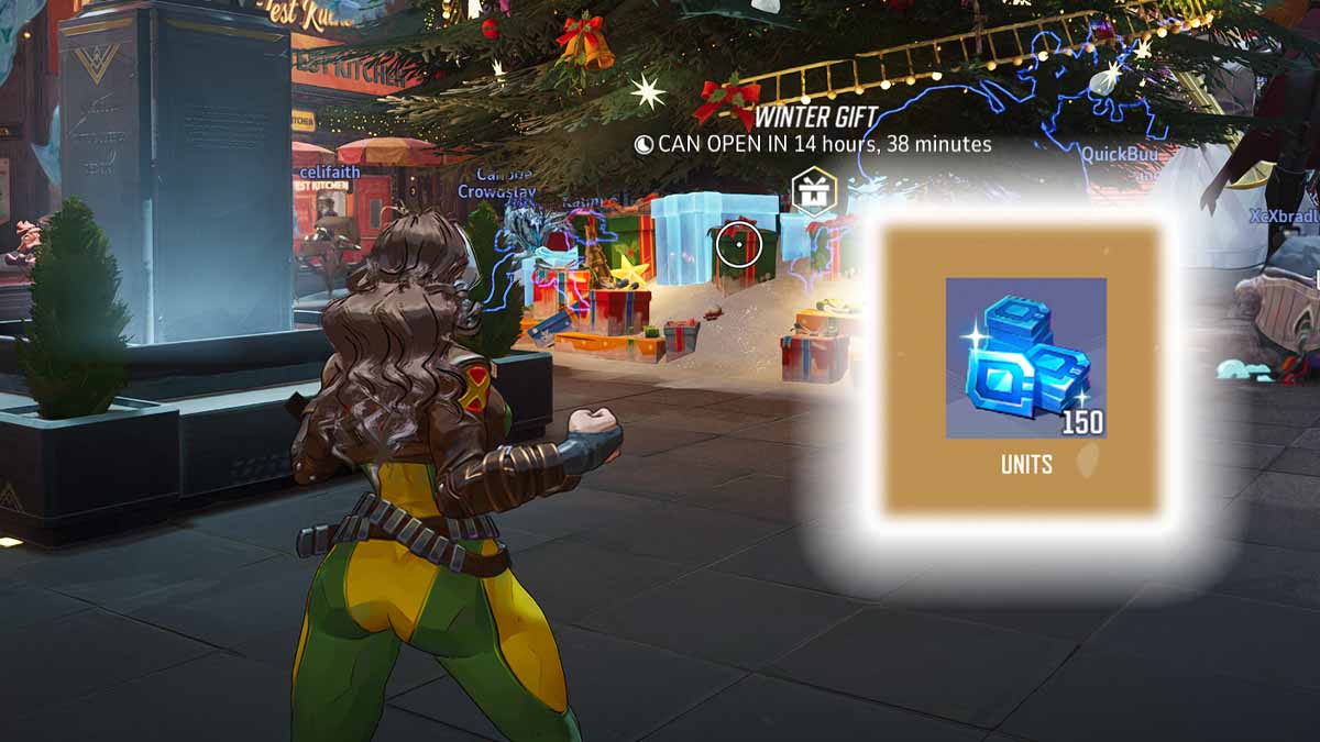 How to get free Marvel Rivals Units from the Christmas tree - FRVR
