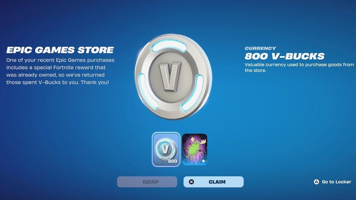 Fortnite will remove V-Bucks from players who got them with a recent ...