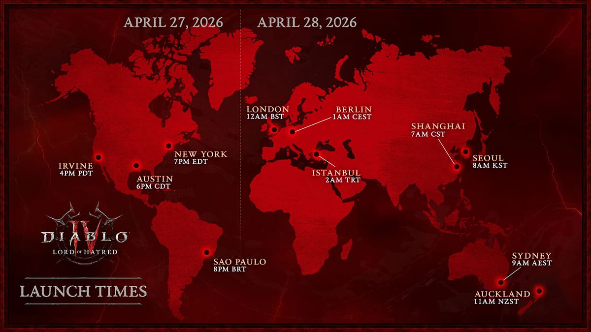 Diablo IV Lord of Hatred Release Time, LIVE Countdown, and More - FRVR