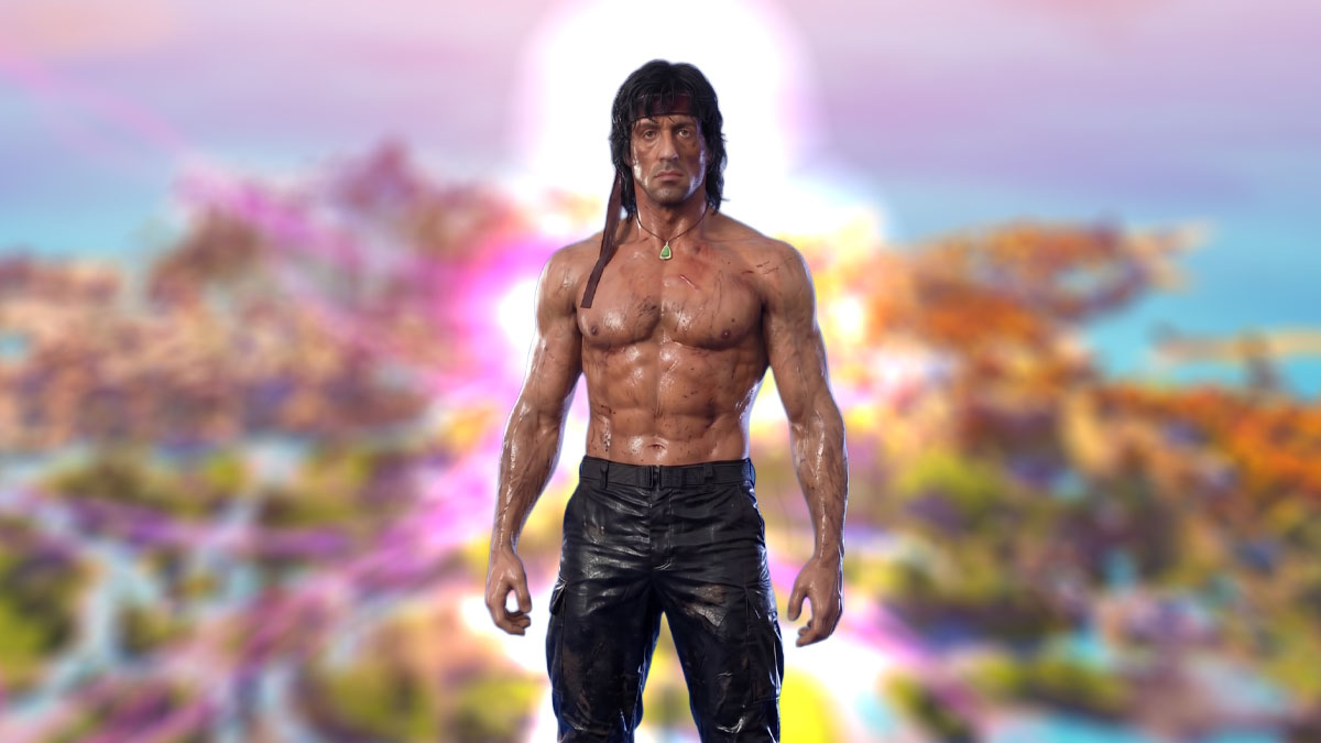 Fortnite leak reveals Rambo skin coming soon - FRVR