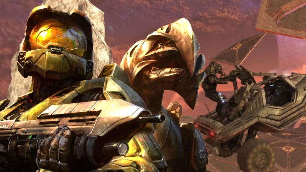 Halo 3’s iconic Warthog Run finale was originally a Banshee flying ...